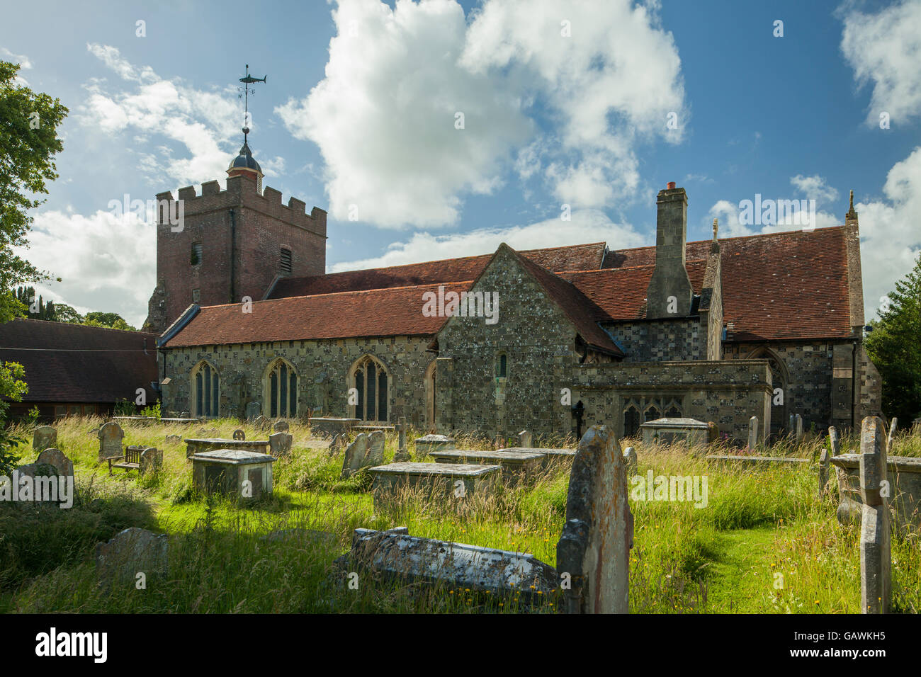 Trinity Church in Lewes, England Stock Photo - Alamy