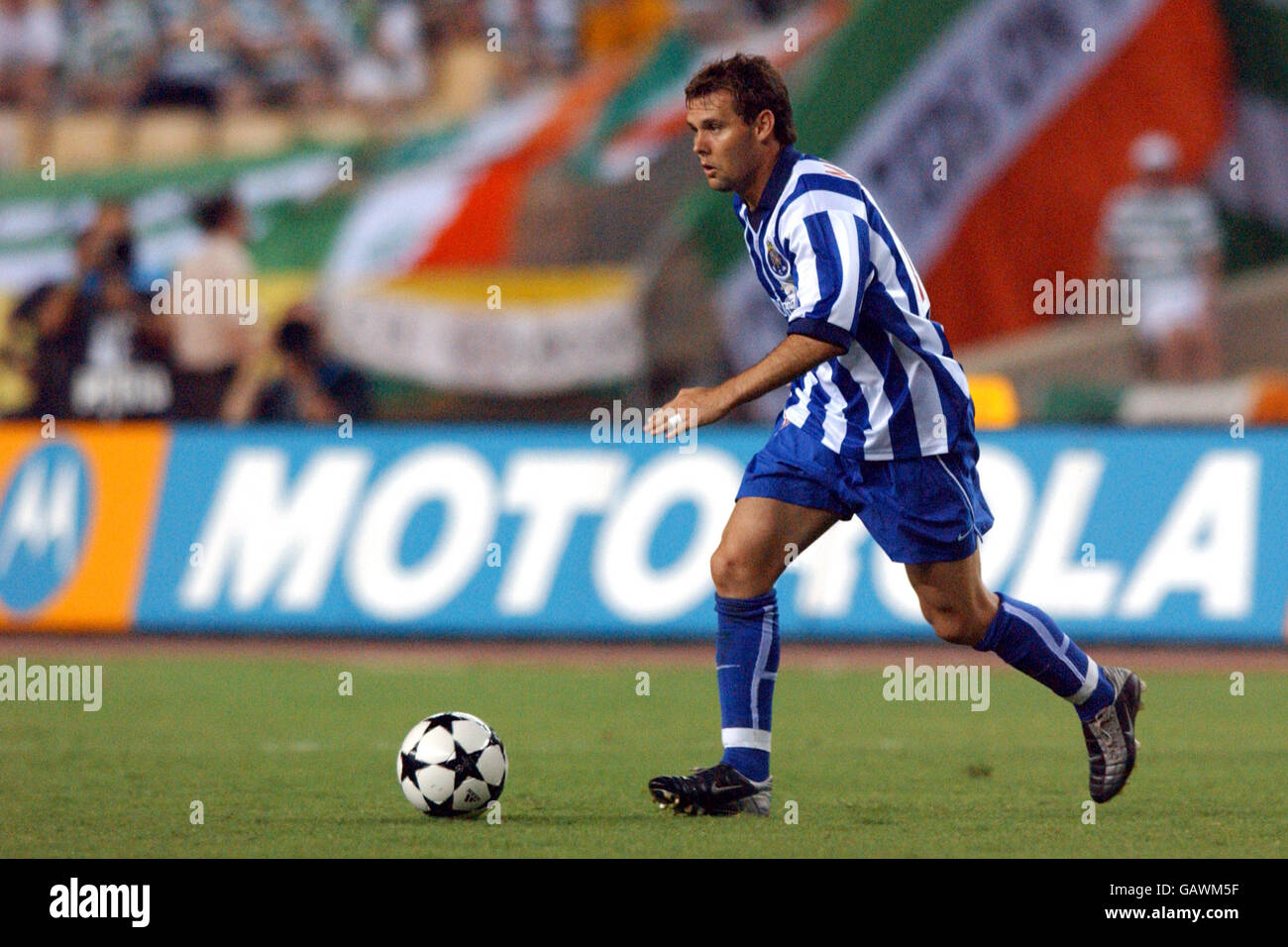Soccer - UEFA Cup Final - Celtic v FC Porto. Maniche, FC Porto Stock ...