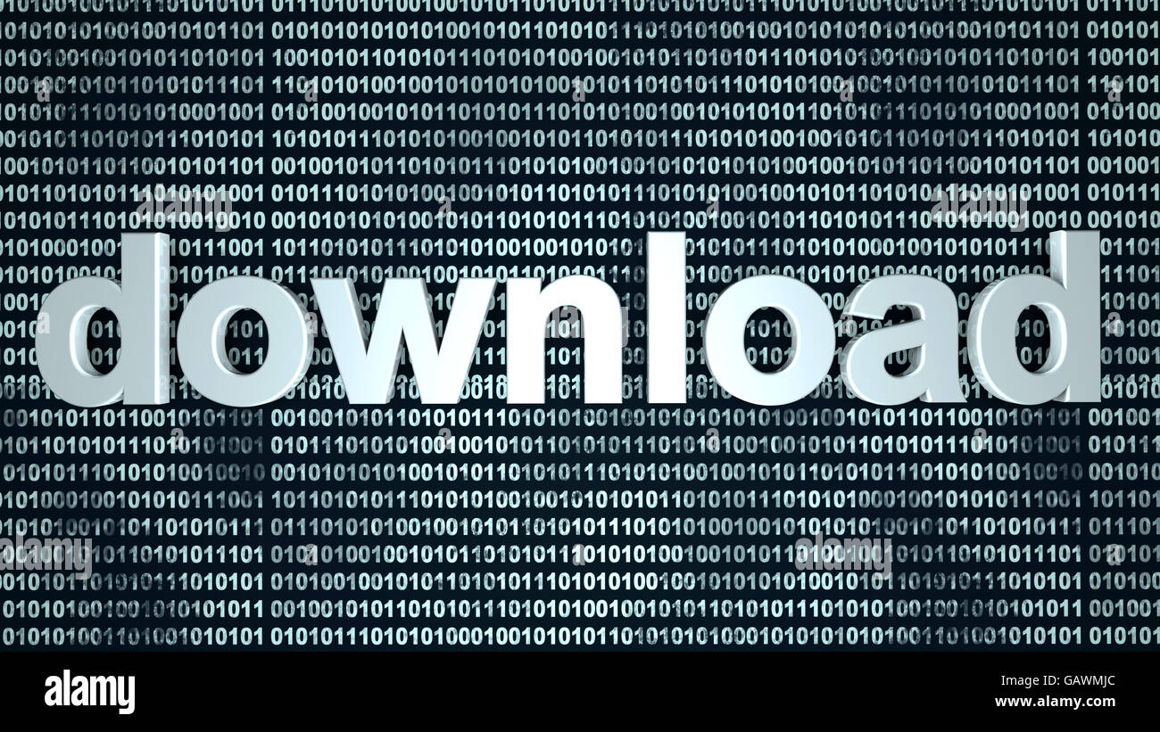 A digital download background Stock Photo - Alamy