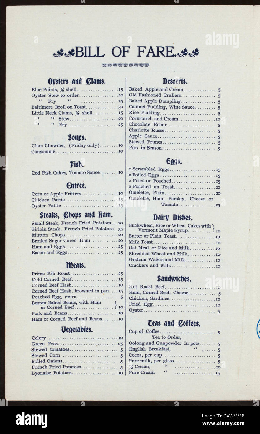 Early 1900s cafeteria hi-res stock photography and images - Alamy