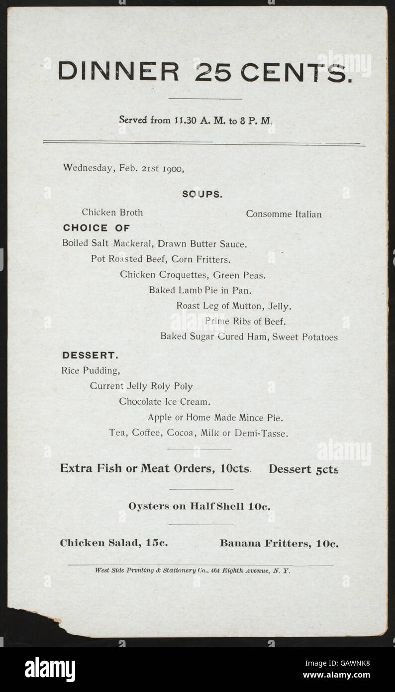 A dining event held at Haskin’s Restaurant, located on West 34th Street ...