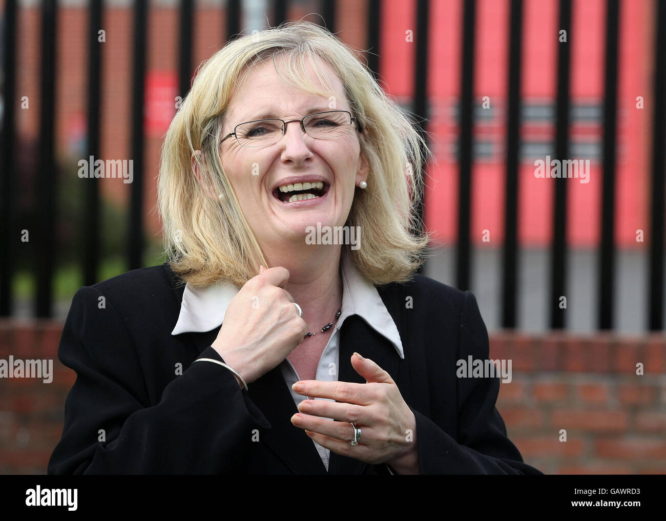 Scottish Labour's health spokeswoman Margaret Curran, visits emergency ...