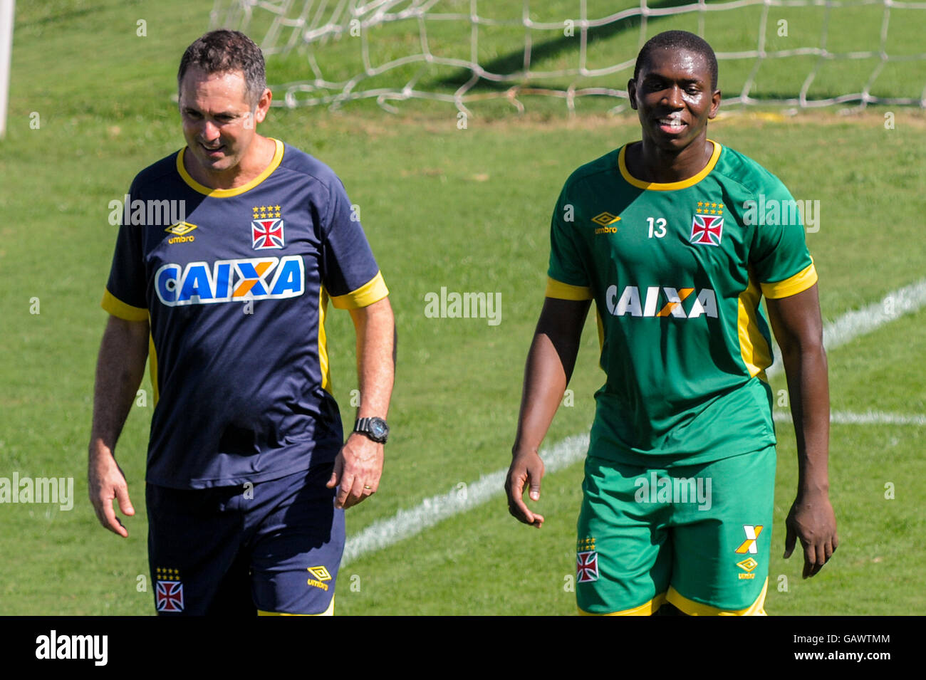 Jomar during Vasco da Gama& training, ng, held at Sao Januario Stadium ...
