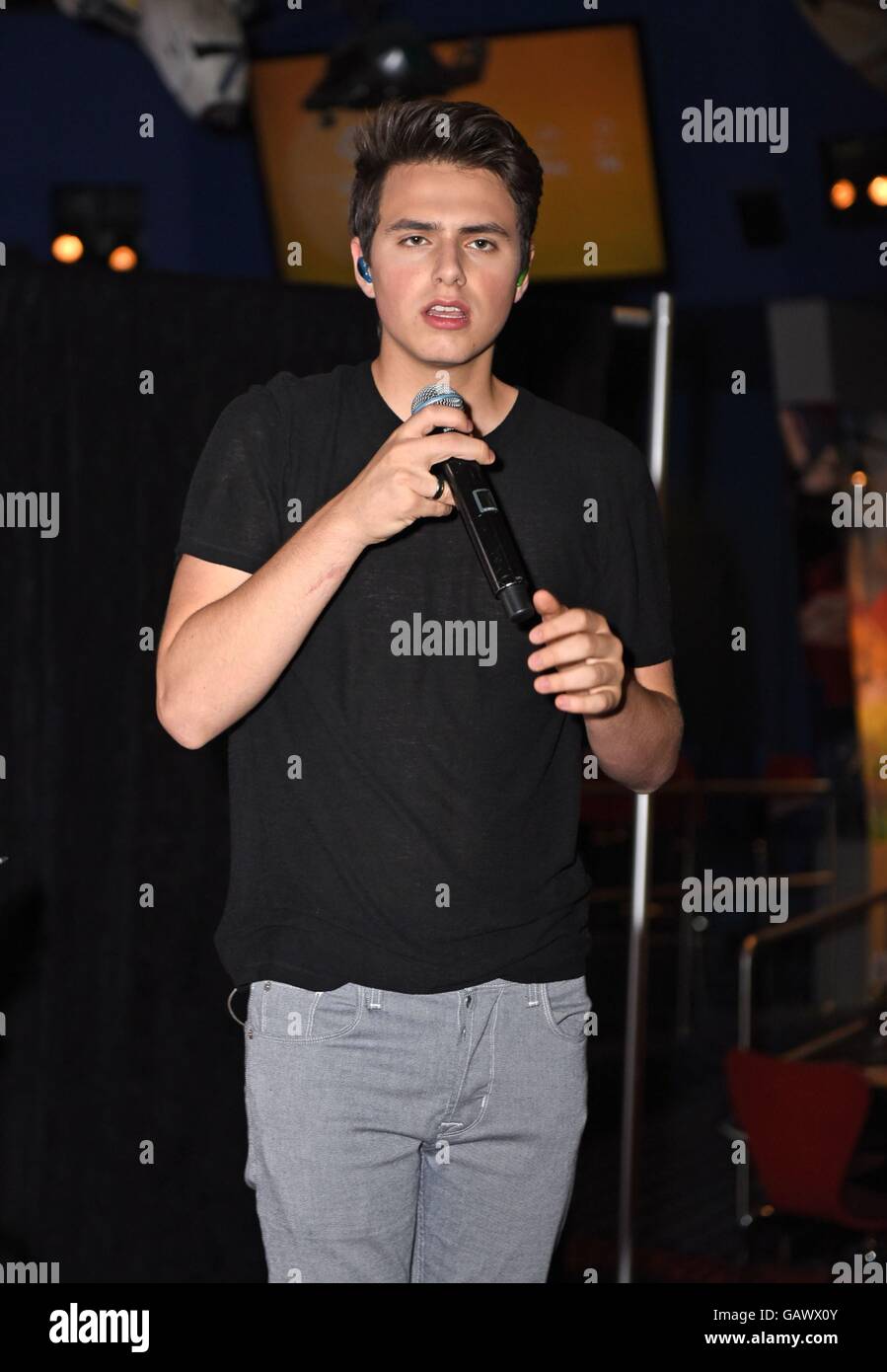 Liam Attridge at a public appearance for Forever In Your Mind (FIYM) at ...