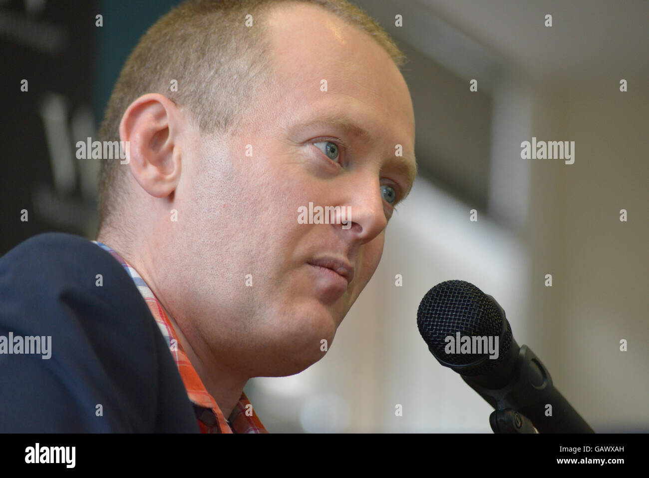 Manchester, UK. 5th July, 2016. Matthew Todd, author, comedian ...