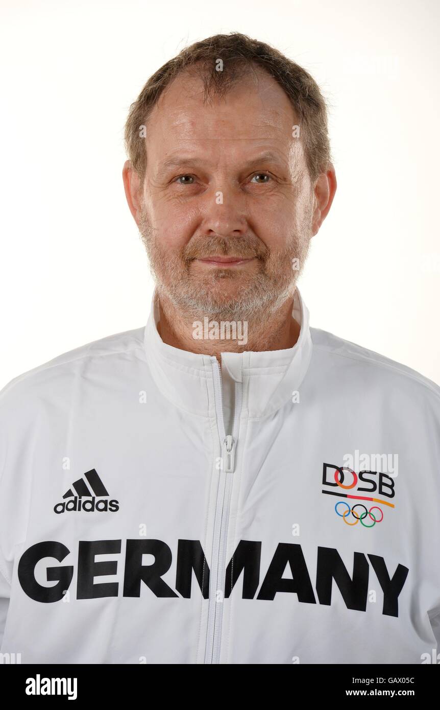 Hannover, Germany. 05th July, 2016. Michael Thiel poses at a photocall ...