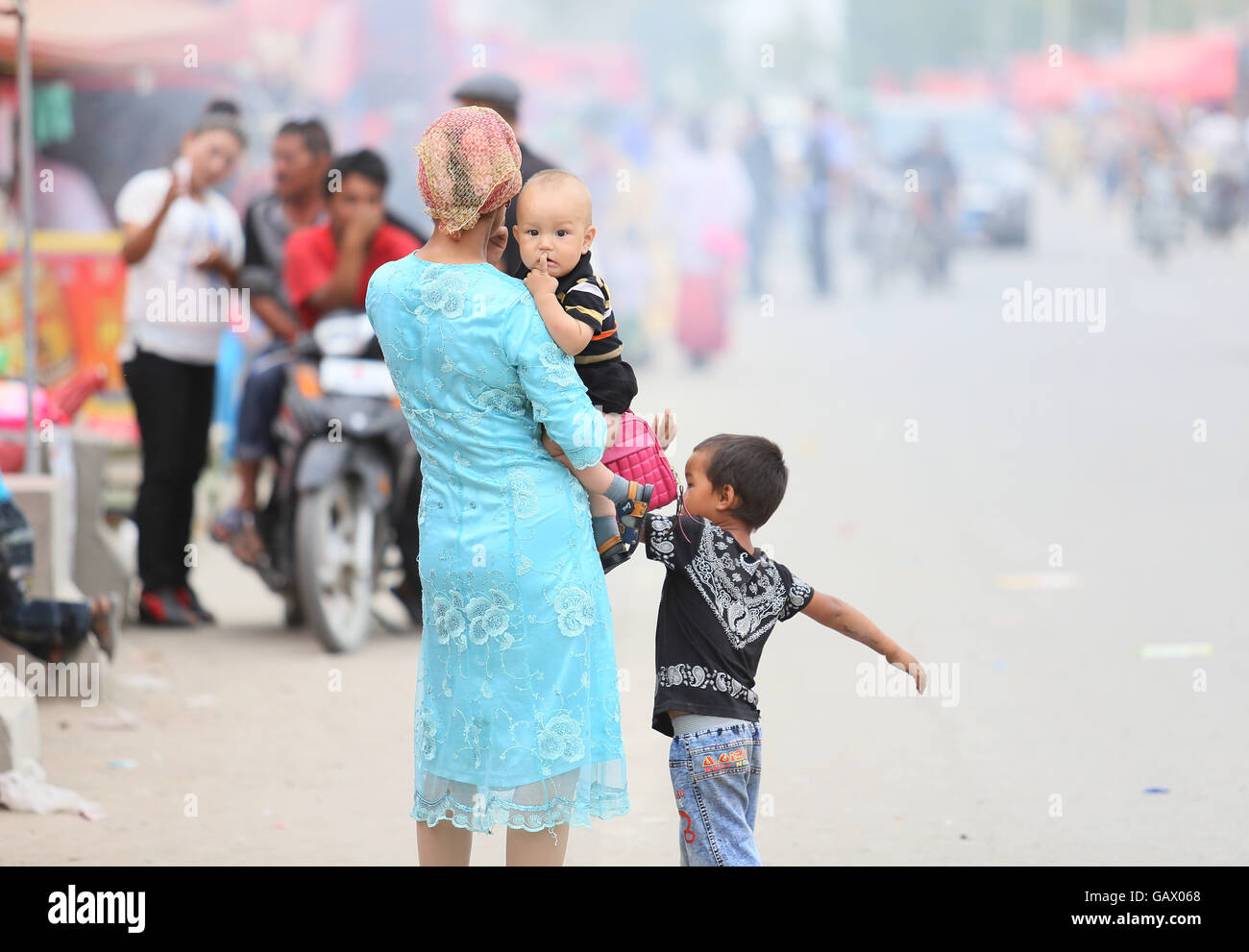 July 3, 2016 - Kuqa, Kuqa, CHN - Kuqa, China - July 3 2016: (EDITORIAL ...