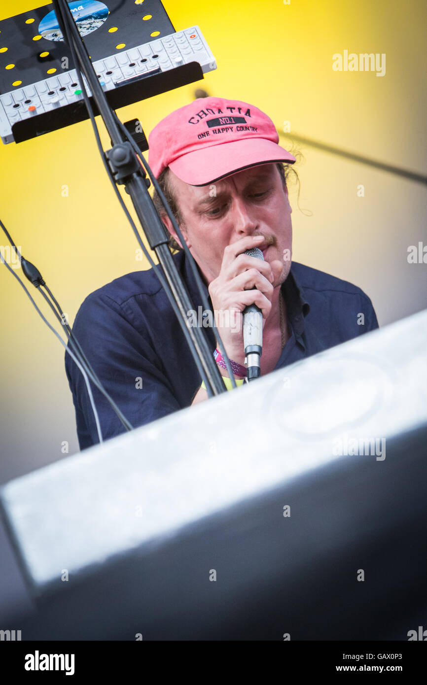 Milan Italy. 05th July 2016. The Finnish-Danish band LIIMA performs ...