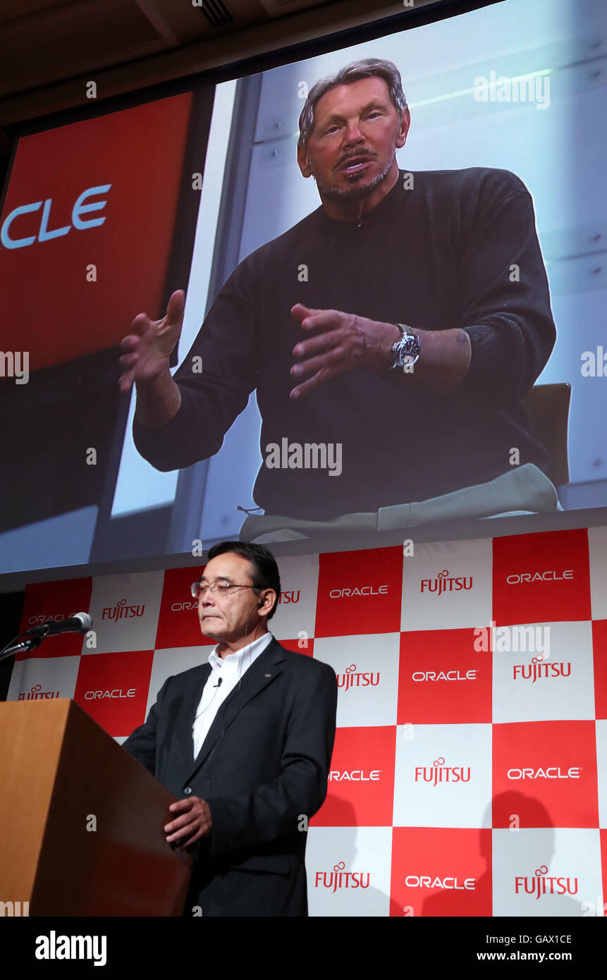 Larry ellison hi-res stock photography and images - Alamy