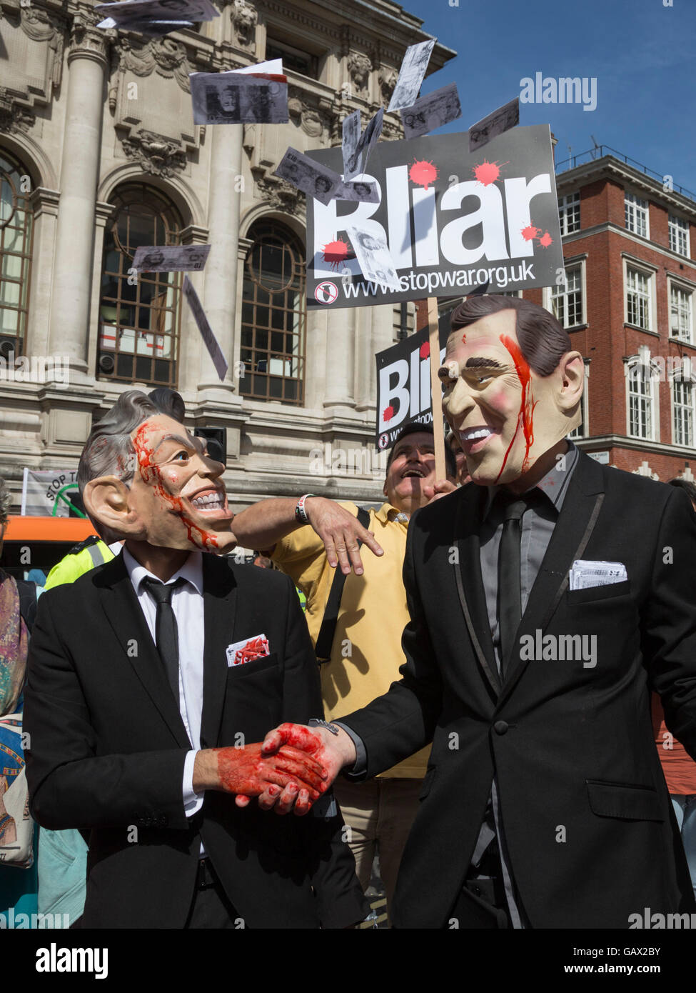 Queen elizabeth ii george bush hi-res stock photography and images - Alamy