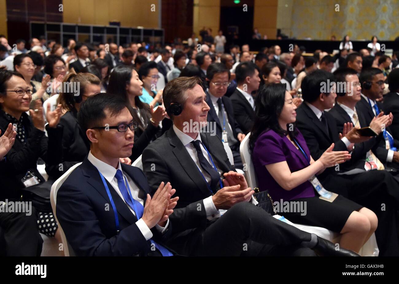Qingdao, China's Shandong Province. 6th July, 2016. Representatives ...