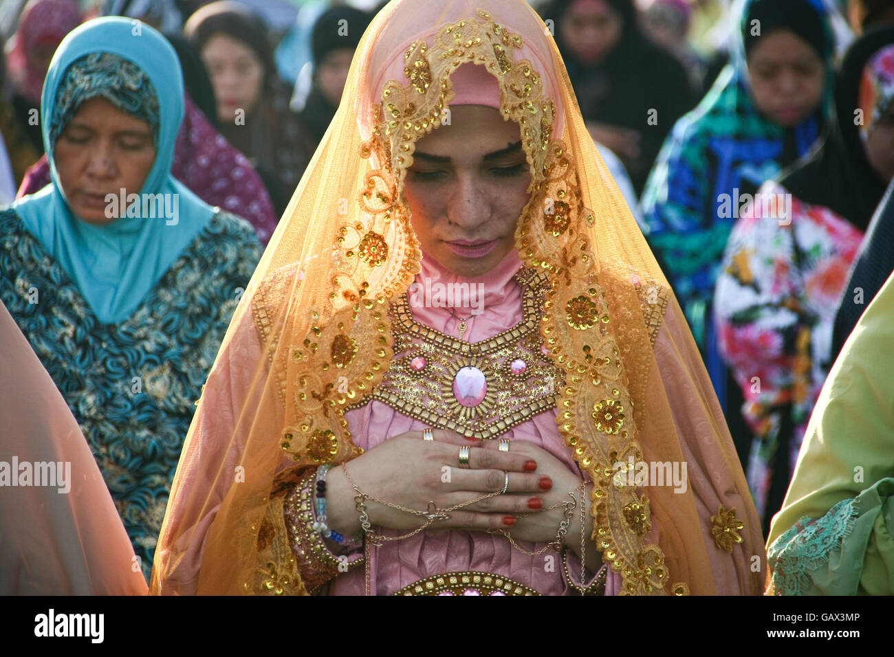 Manila, Philippines. 6th July, 2016. A Muslim princess from Maguindanao ...