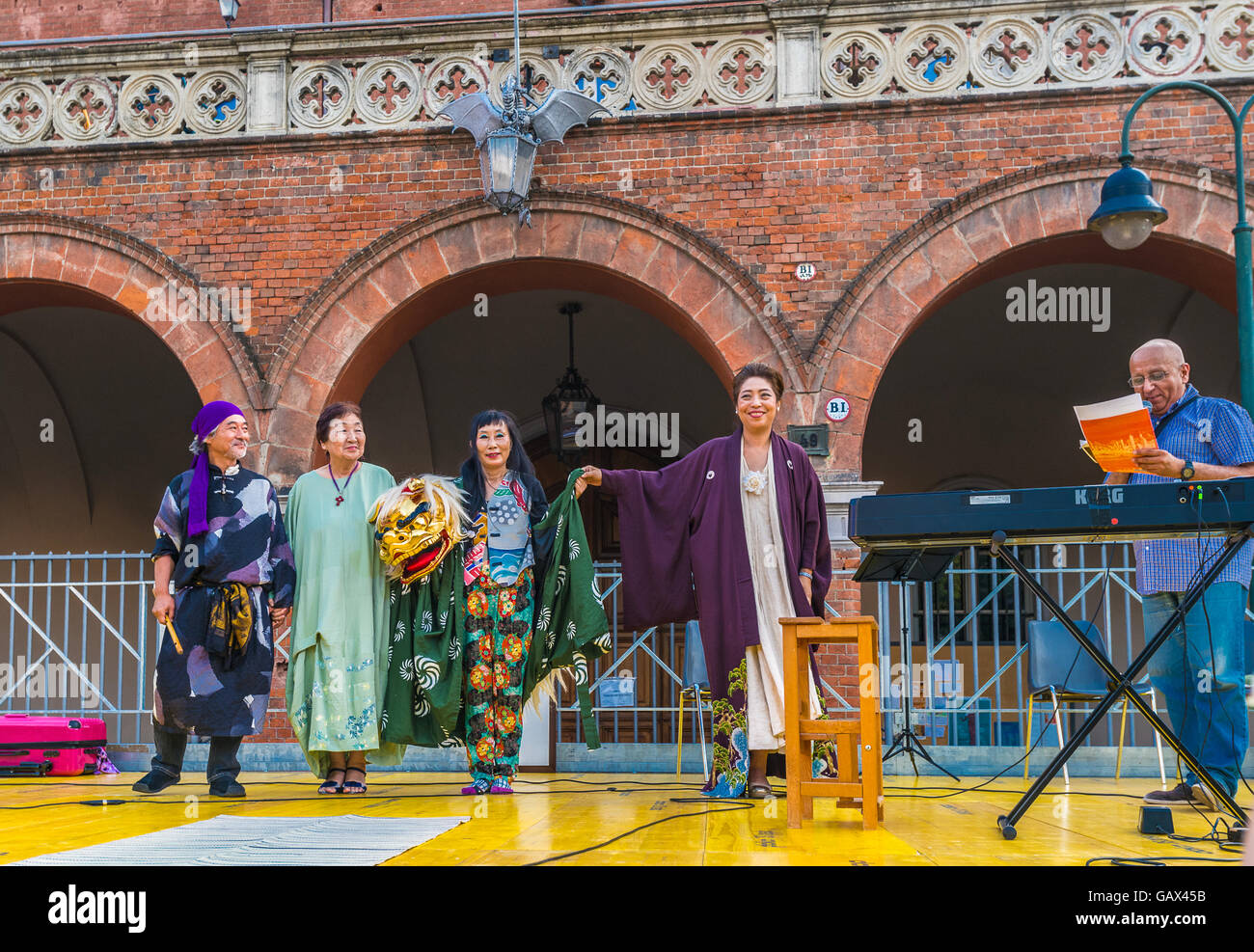 Turin, Italy. 5th July, 2016. Arsenal of Peace - Event "Living in ...
