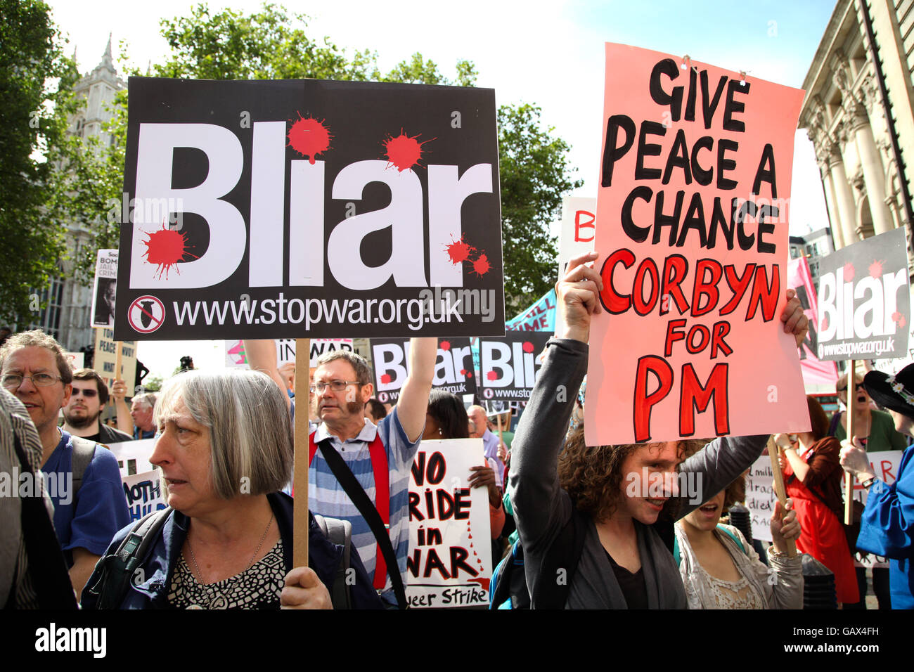 Queen Elizabeth II Conference Centre, London 6 July 2016 - Protest at ...