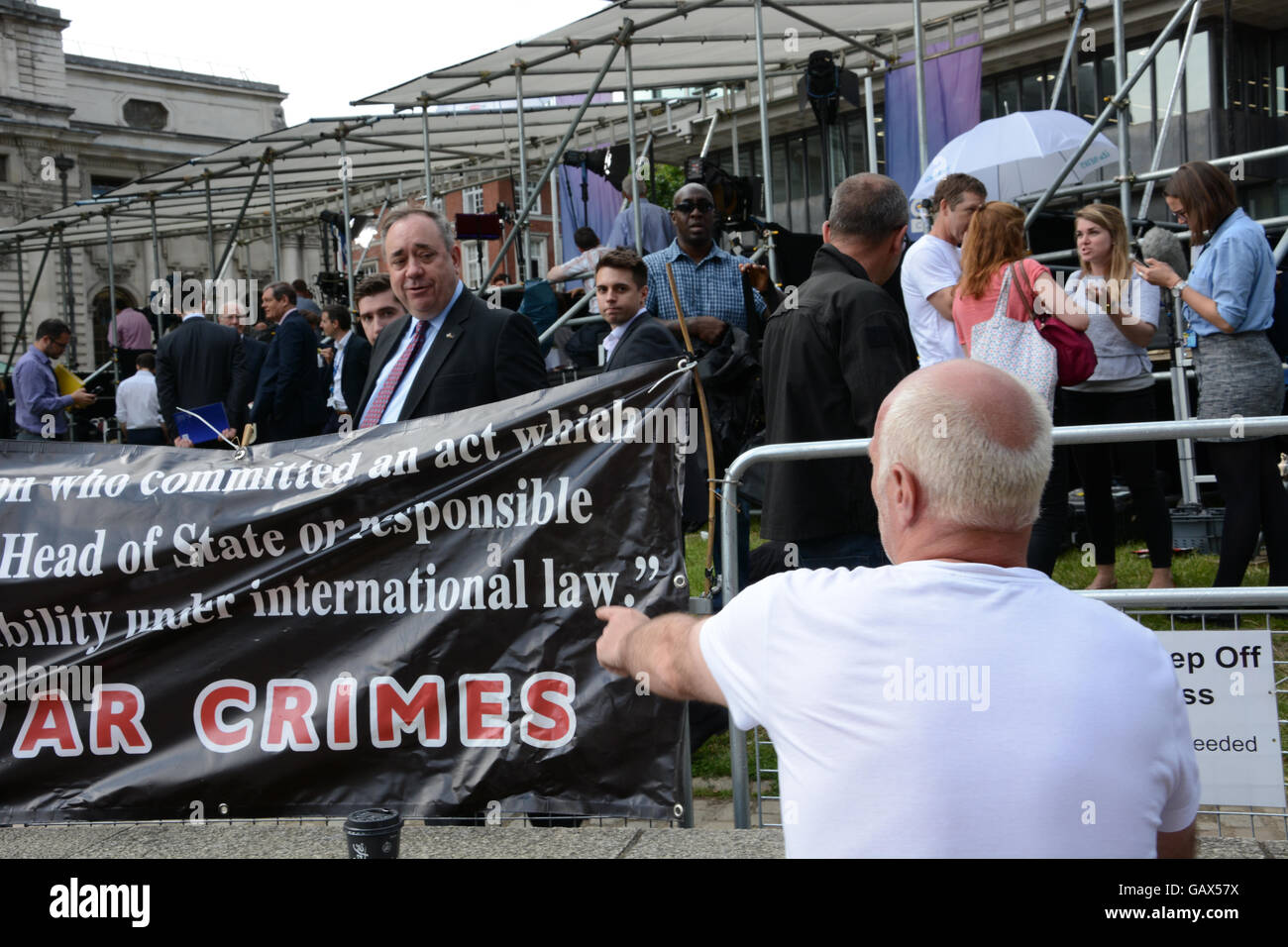 Chilcot - 'Where's Your Conscience Alex?' Stock Photo - Alamy
