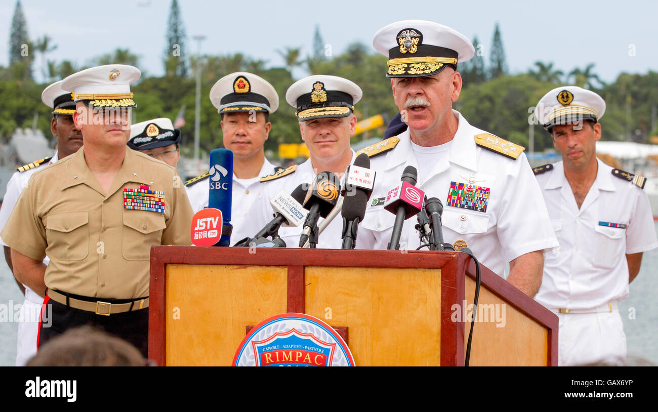 Commander U S Pacific Fleet Admiral High Resolution Stock Photography ...