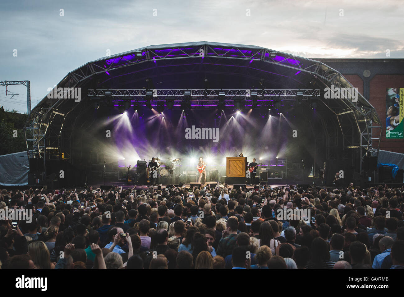 Manchester, UK. 6th July, 2016. British singer/songwriter, James Bay ...
