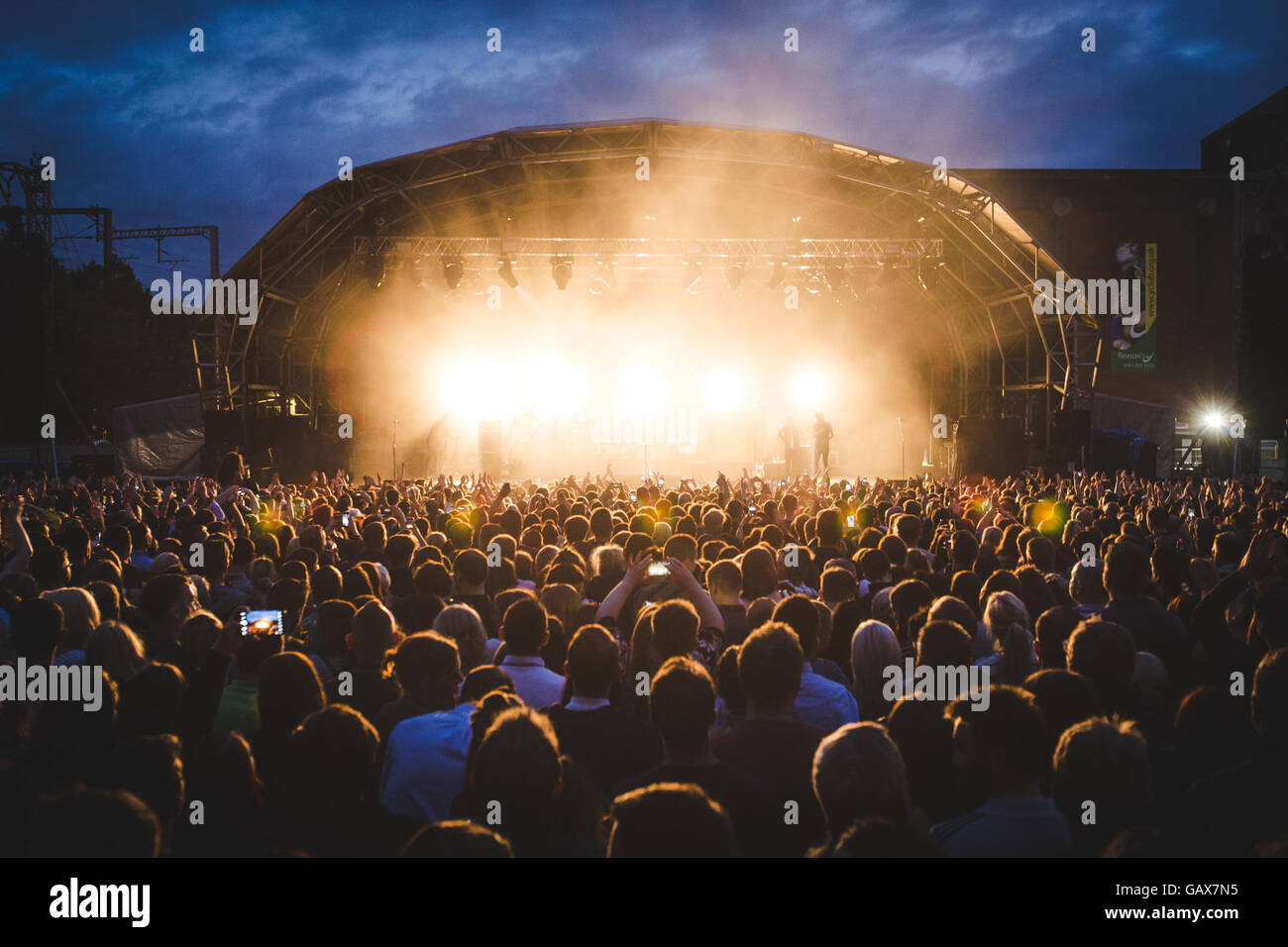 Manchester, UK. 6th July, 2016. British singer/songwriter, James Bay ...