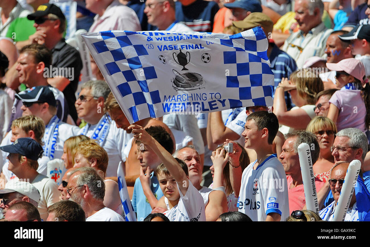 Soccer - FA Vase - Final - Kirkham & Wesham v Lowestoft Town - Wembley ...