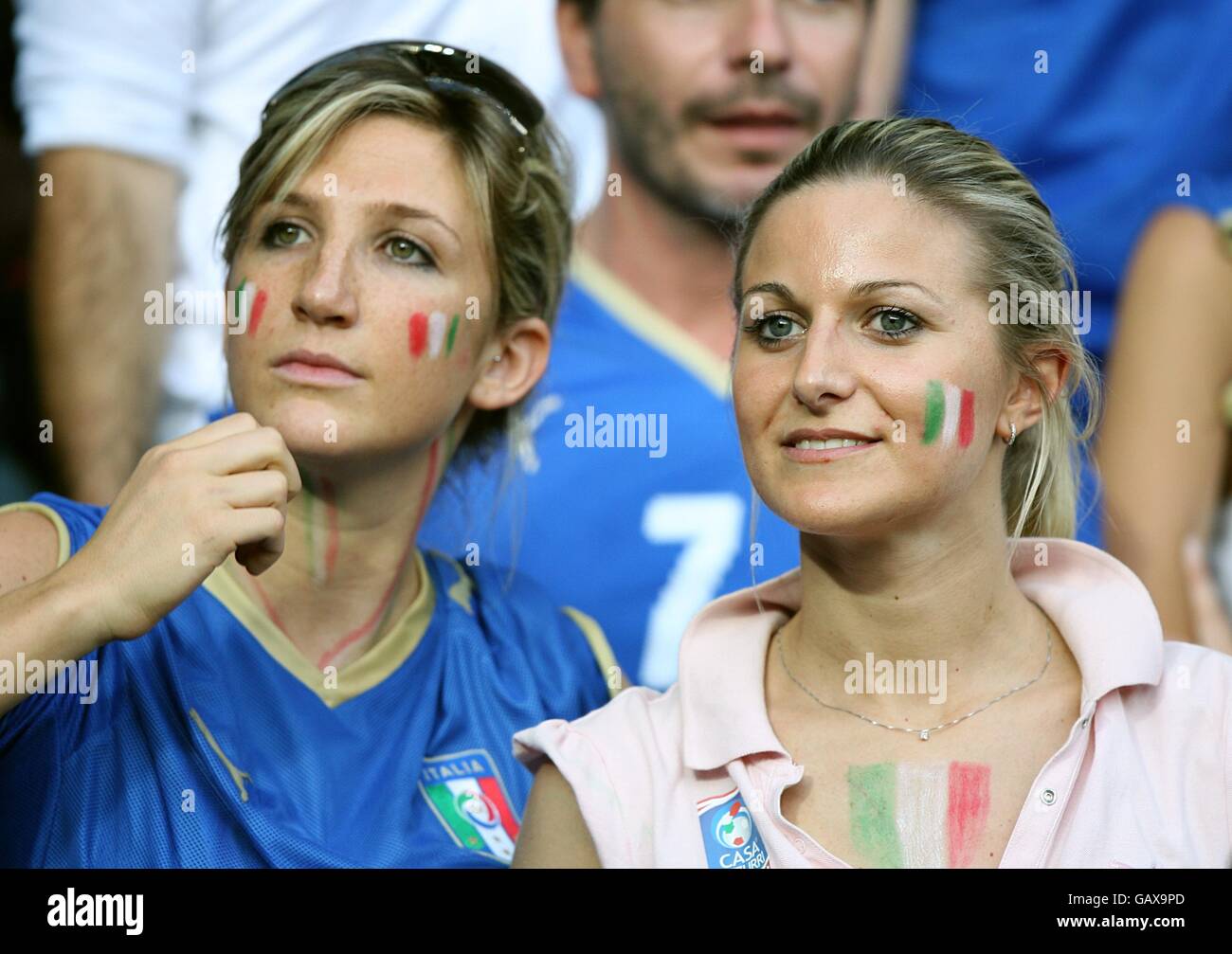 Italian Soccer Fans Girls