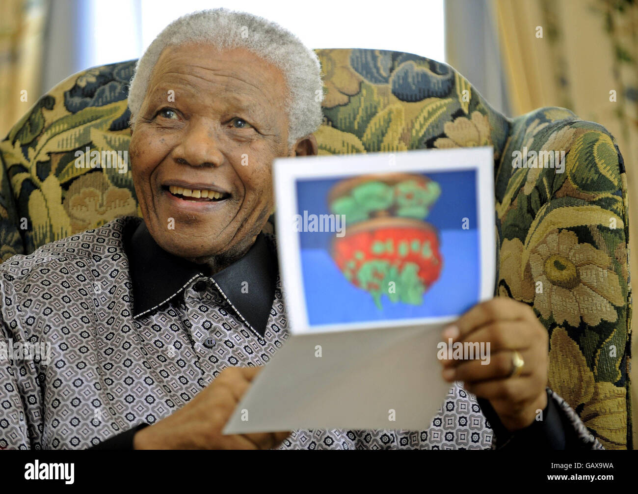 Mandela birthday card hi-res stock photography and images - Alamy