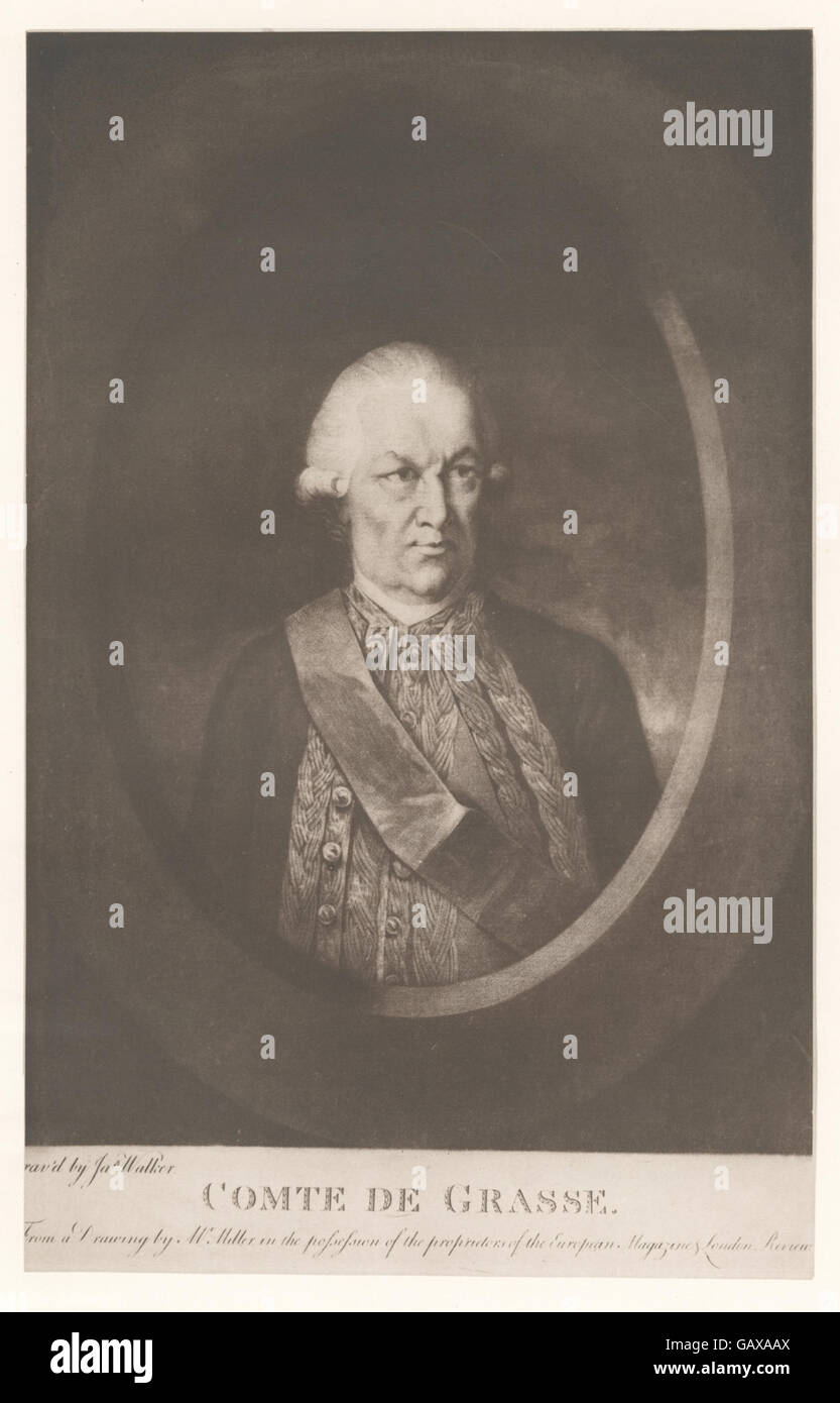 Comte de grasse french naval hi-res stock photography and images - Alamy