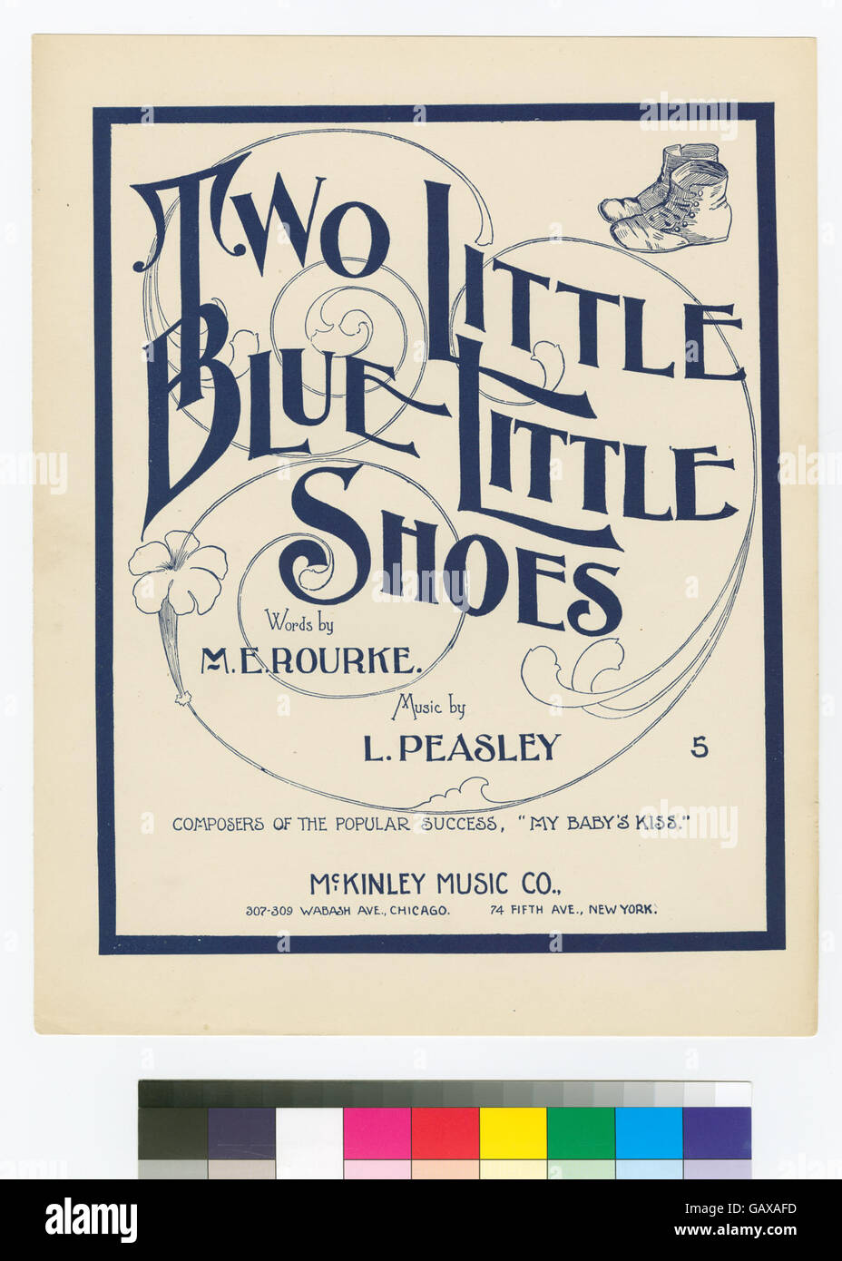 'Two Little, Blue Little Shoes' is likely a nostalgic or sentimental ...