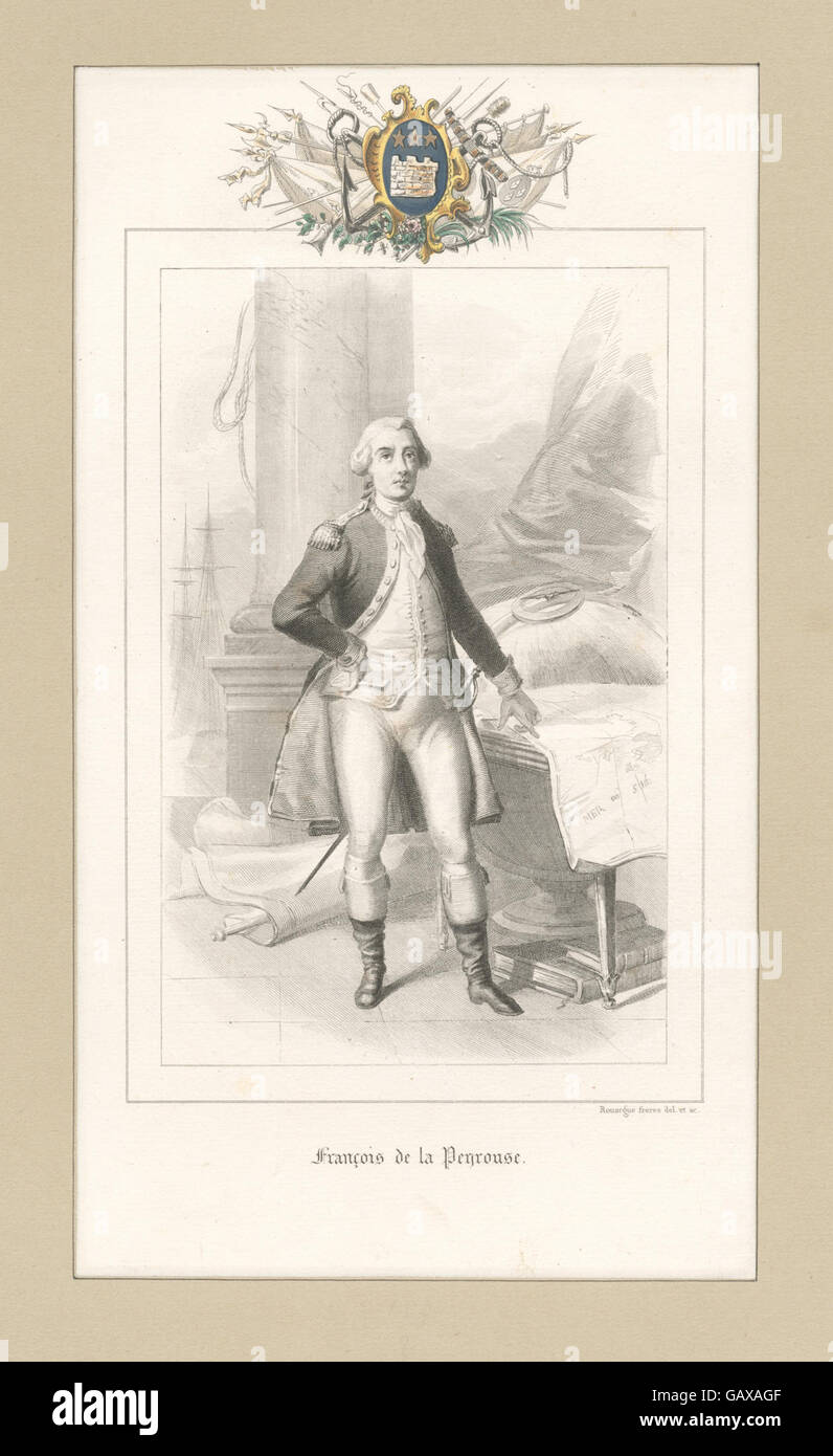François de La Pérouse was a French naval officer and explorer who led ...