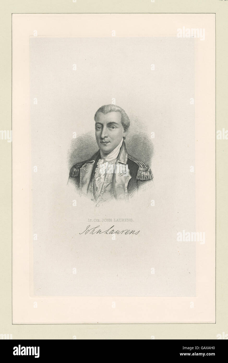 Lieutenant Colonel John Laurens was a key figure in the American ...