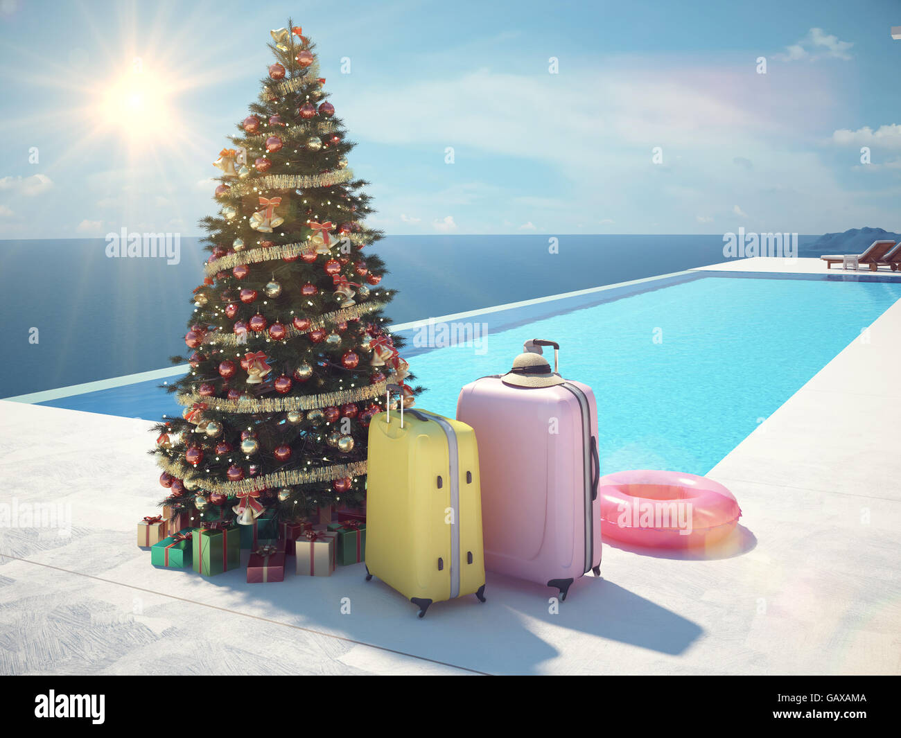 Bahamas christmas tree hi-res stock photography and images - Alamy