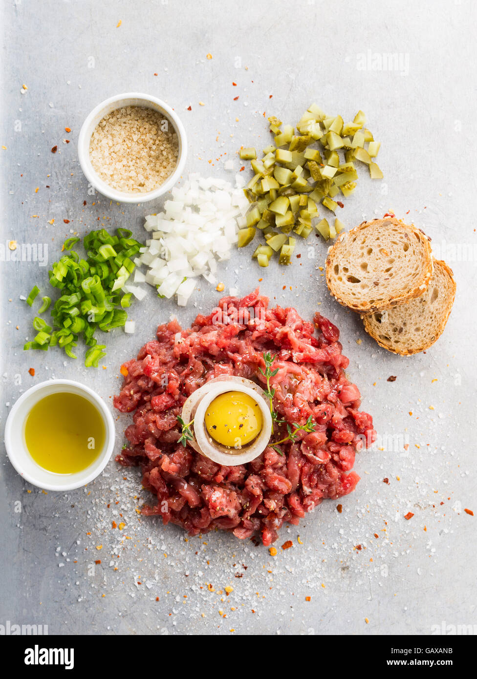 Minced meat bread hi-res stock photography and images - Alamy