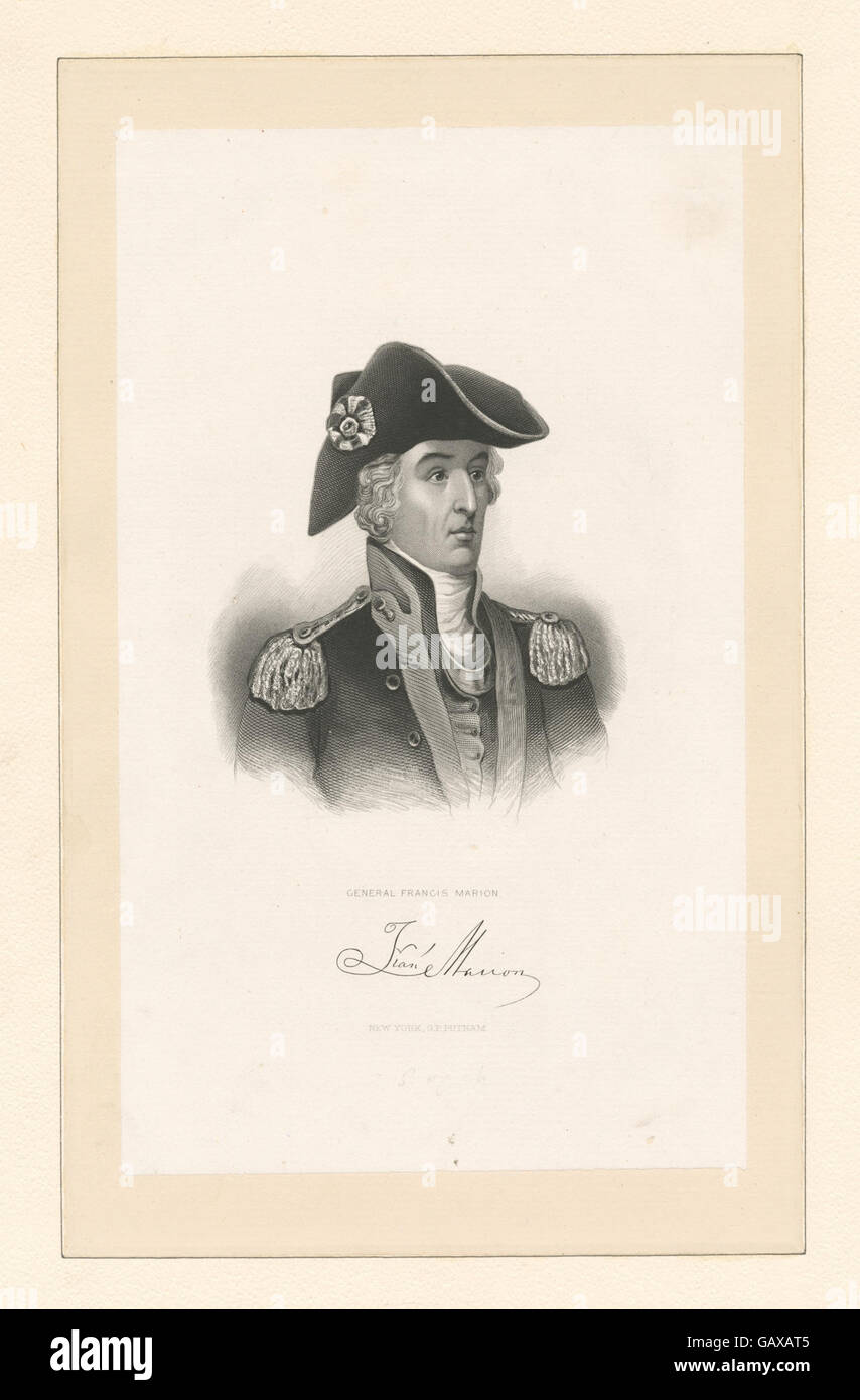 General Francis Marion was a prominent figure in the American ...