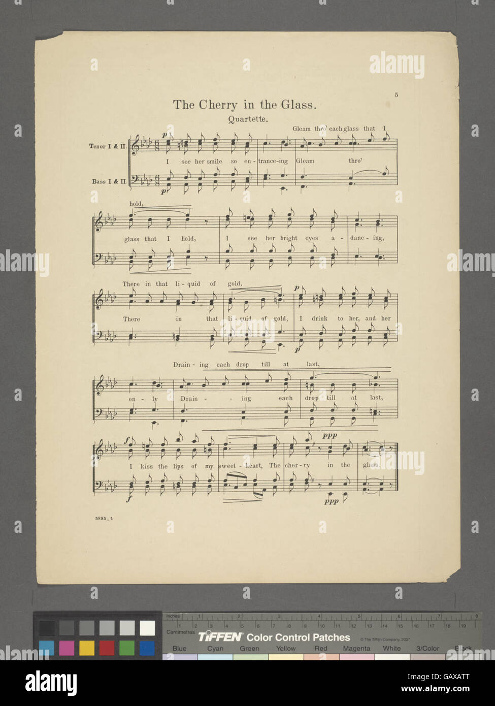 'The Cherry in the Glass' likely refers to a visual metaphor or a ...