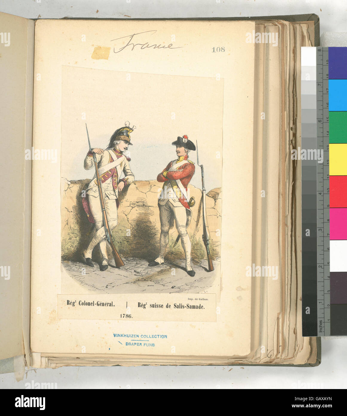 A historical reference to France in the year 1786, likely describing a ...