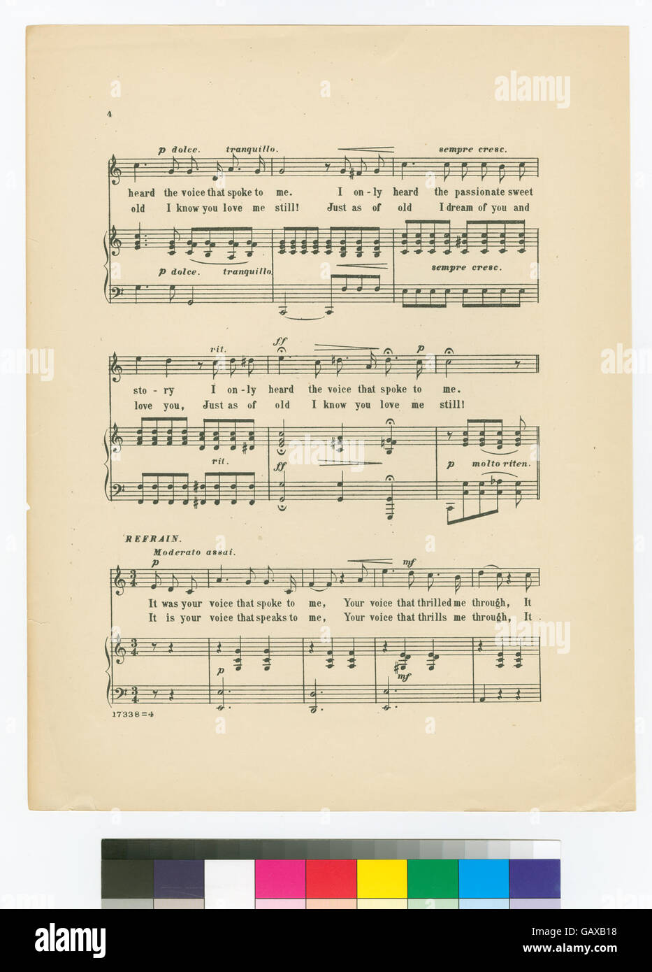 A reference to the emotional power of someone's voice, which can convey ...