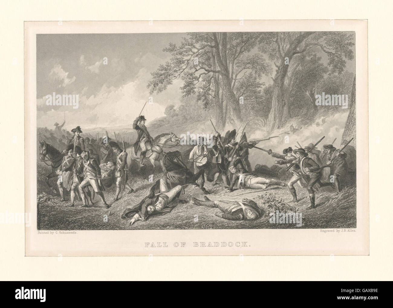 The Fall of Braddock refers to the Battle of the Monongahela during the ...