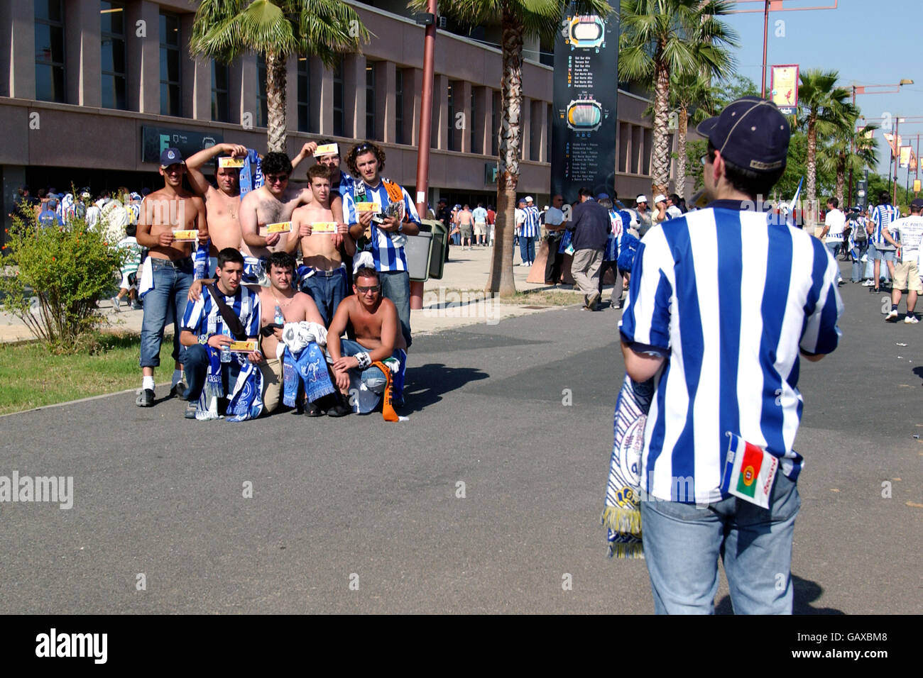 Uefa cup final estadio olimpico hi-res stock photography and images - Alamy