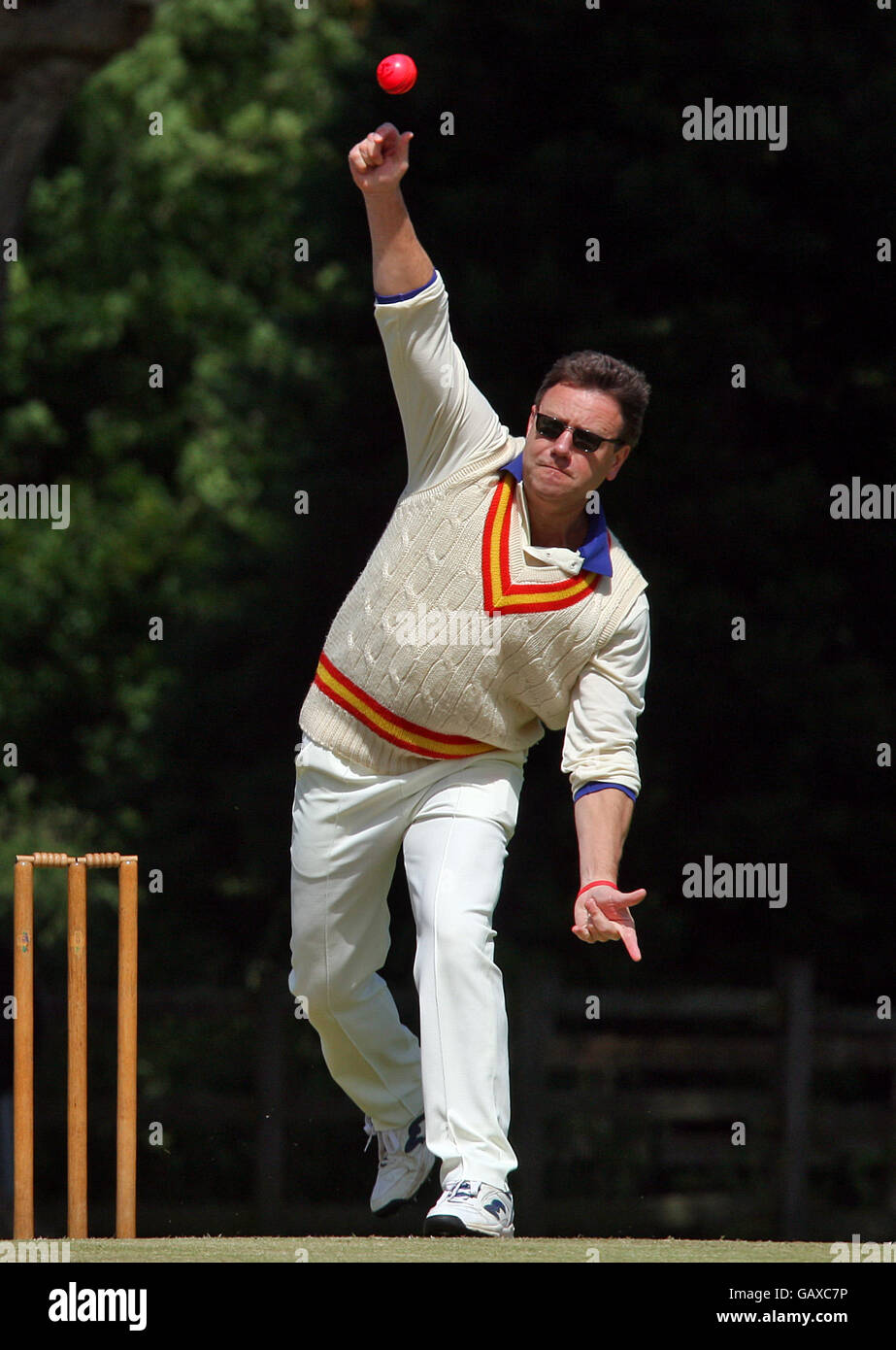 Former England Rugby player Simon Halliday during a charity match ...