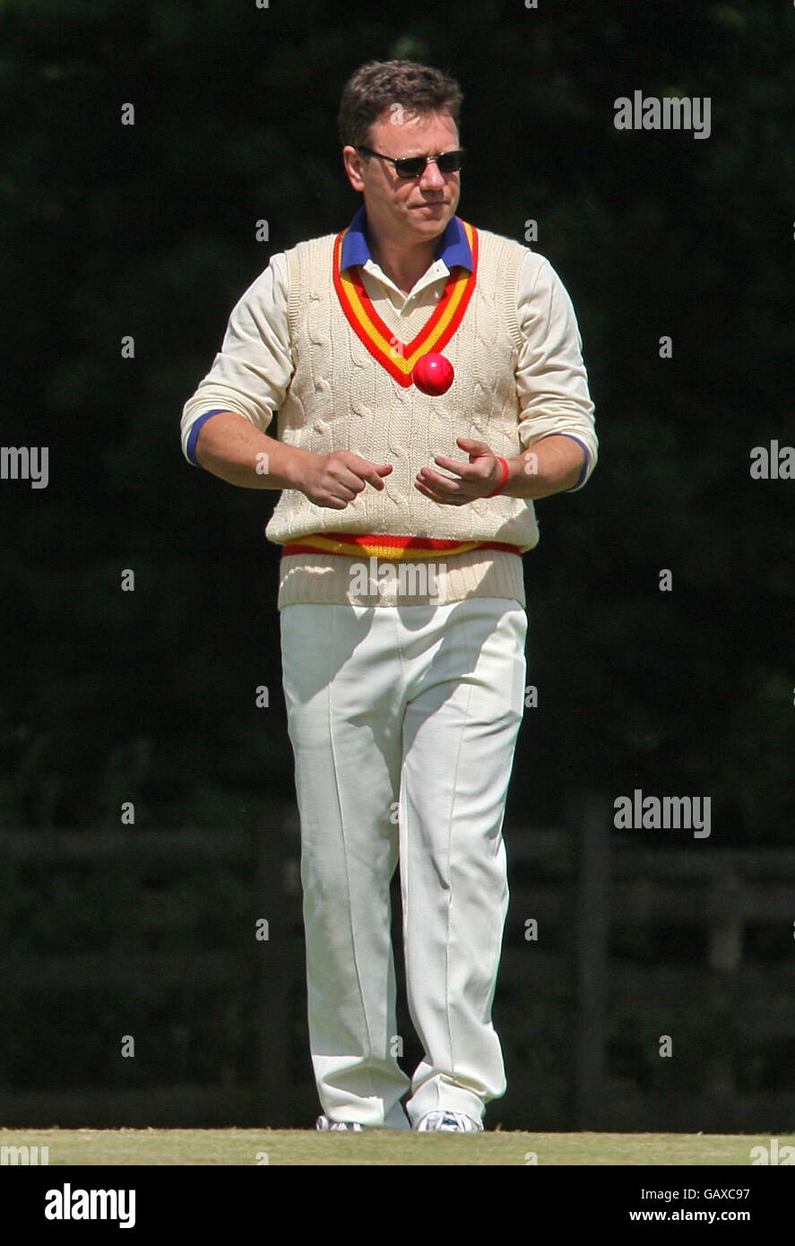 Former England Rugby player Simon Halliday during a charity match ...