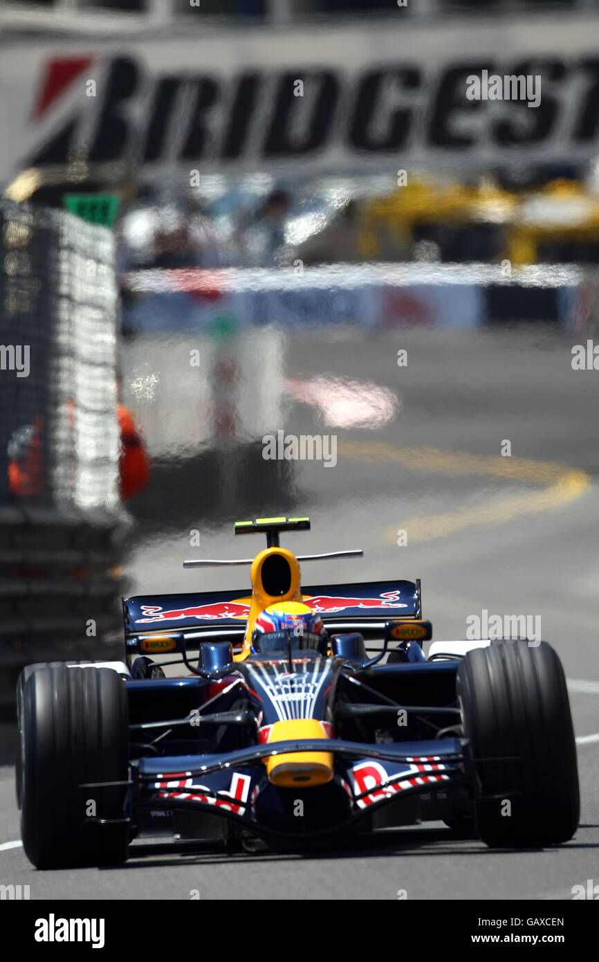 Red Bull Racing's Mark Webber during the Thursday practice for the ...