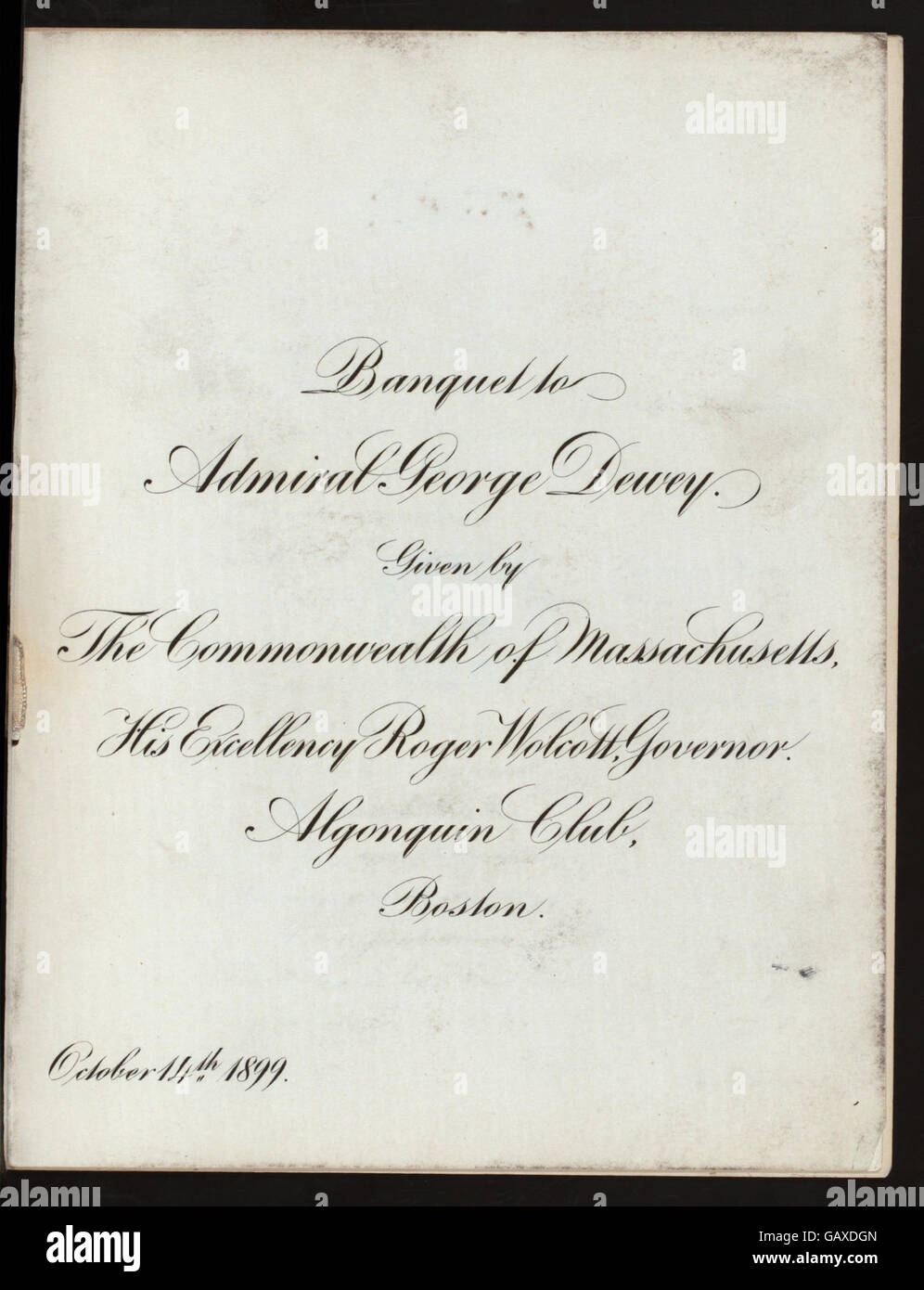 Roger wolcott hi-res stock photography and images - Alamy