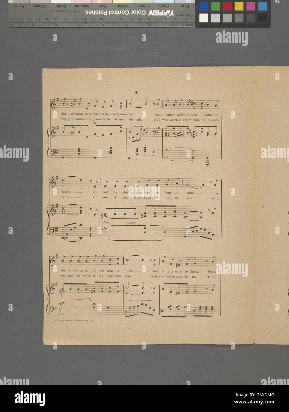 'It's just because I love you so' expresses a heartfelt sentiment of ...