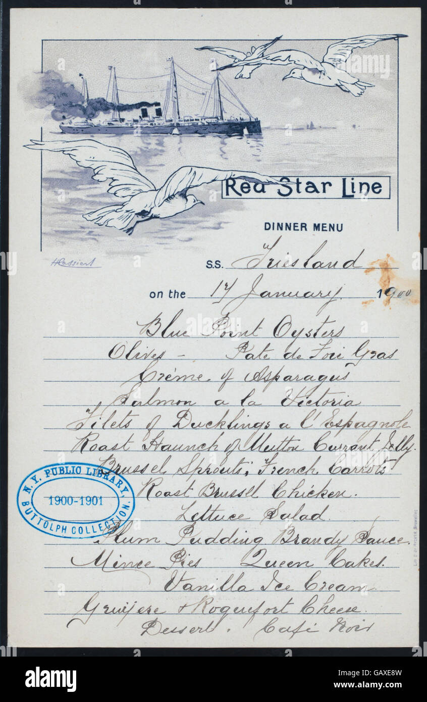 A dinner event was hosted aboard the SS Friesland, a ship operated by ...