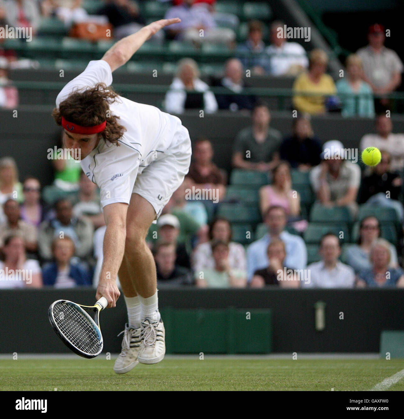 Great Britain's Jamie Murray in his doubles match with Belarus' Max ...