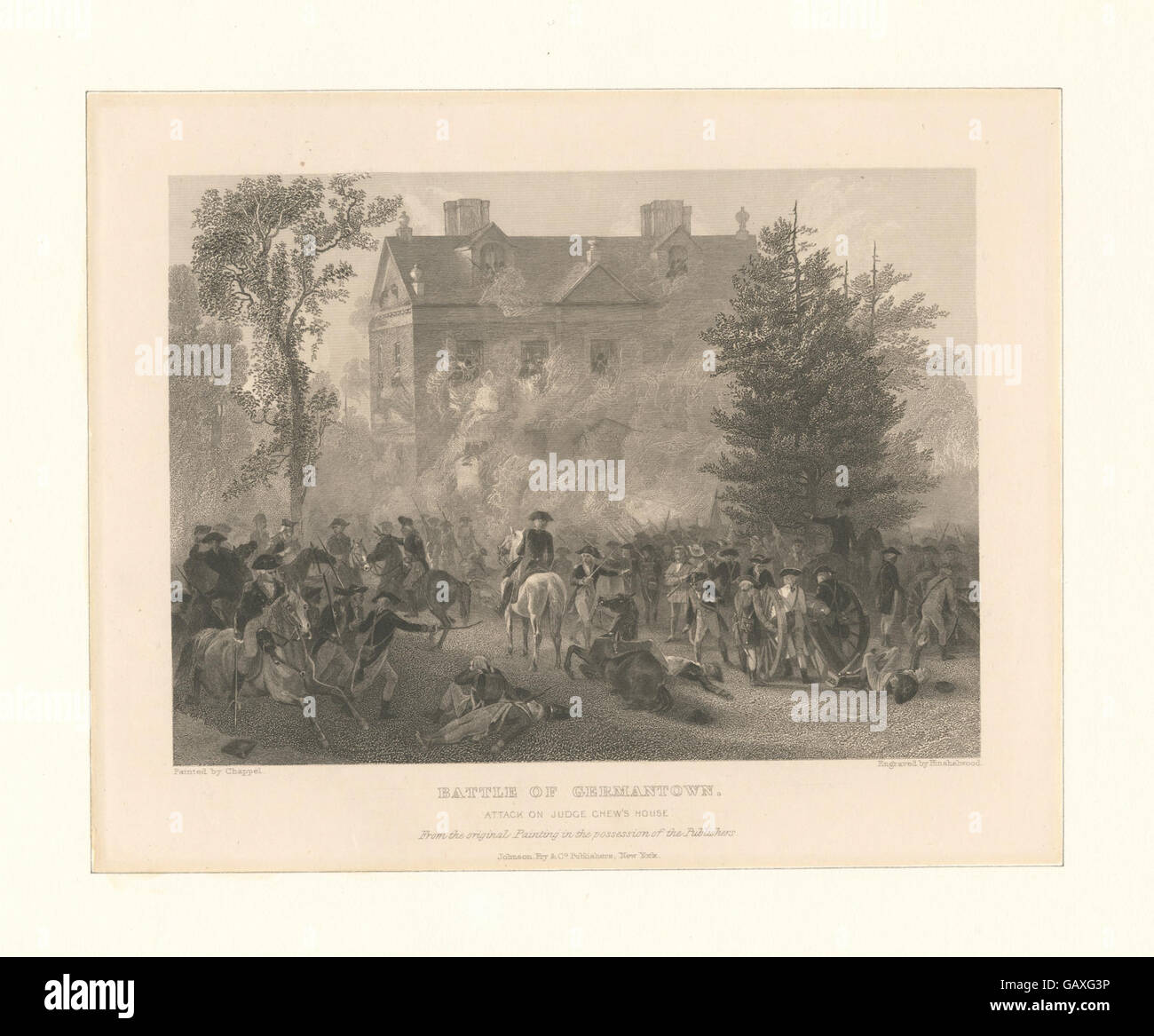 Battle of germantown revolution hi-res stock photography and images - Alamy