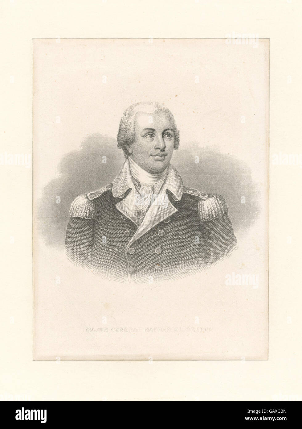 Nathaniel greene major general hi-res stock photography and images - Alamy