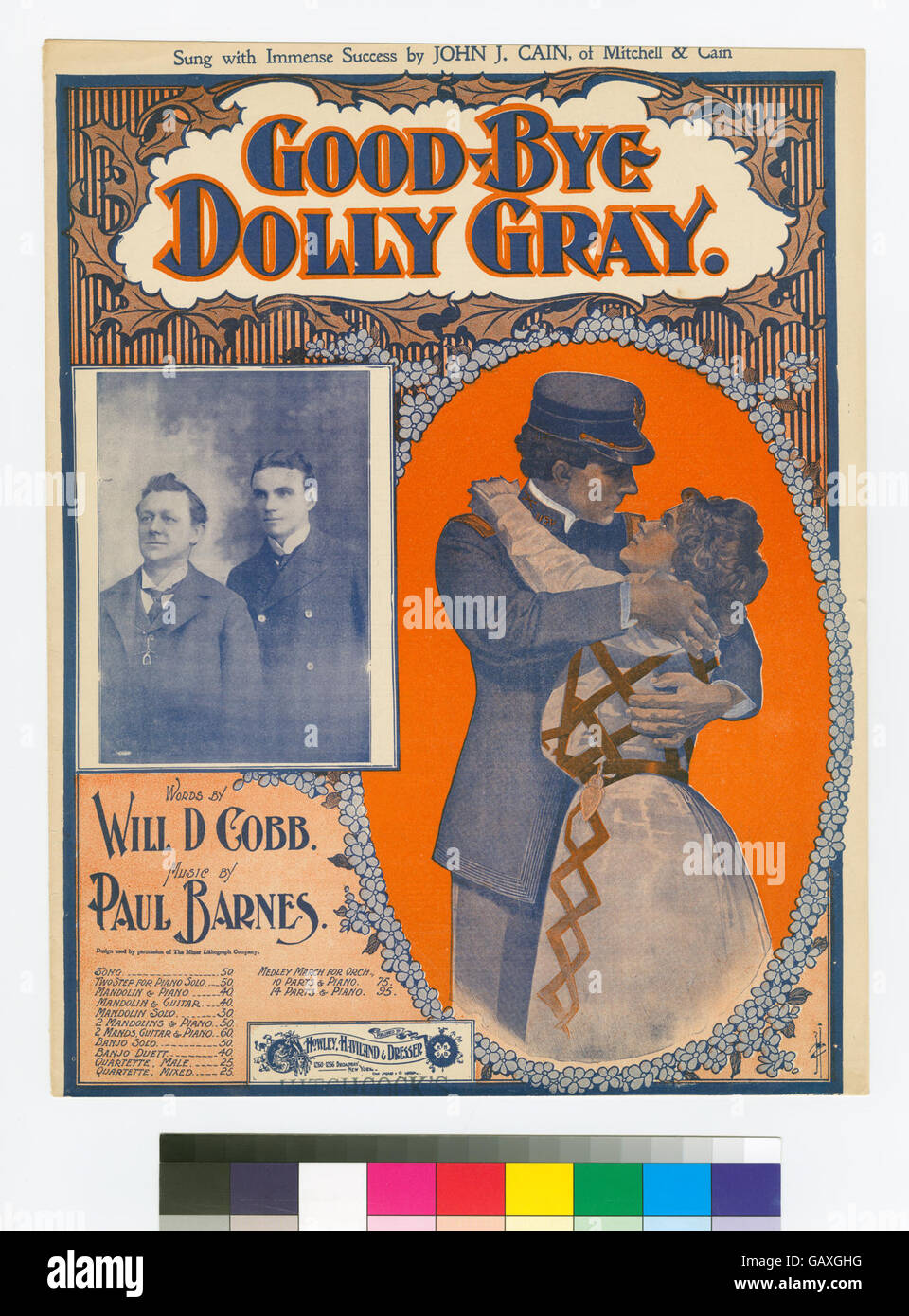 'Good-bye Dolly Gray' is a popular 19th-century American song ...