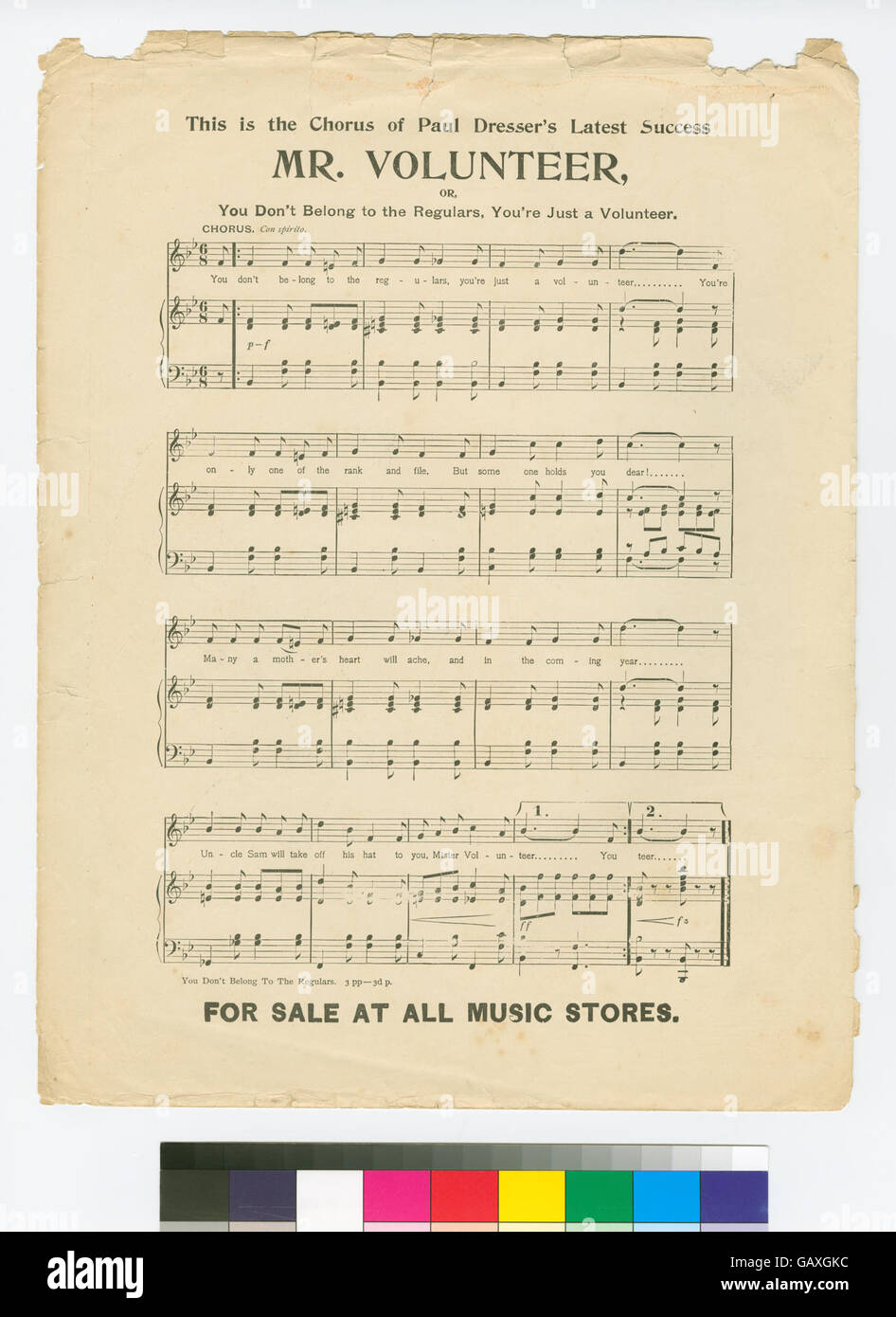 'Good-bye Dolly Gray' is a farewell song, likely from the late 19th or ...