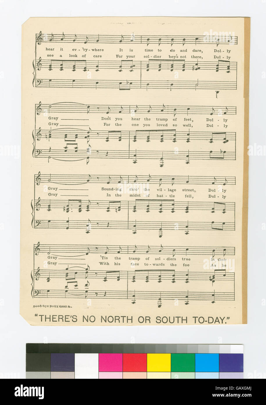 'Good-bye Dolly Gray' is a popular 19th-century American song ...