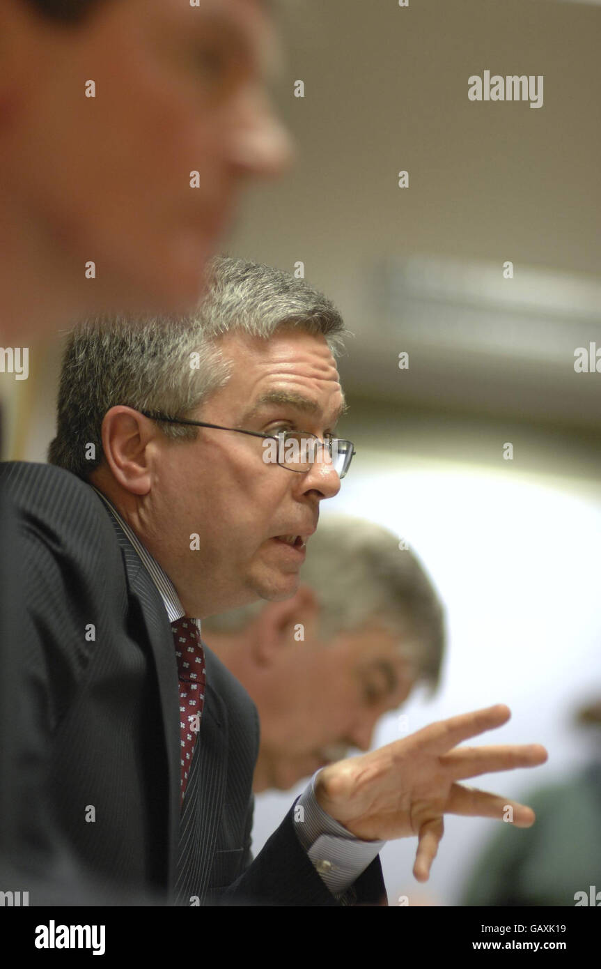 (left to right) John Doherty, Director of Women and Children's Services ...
